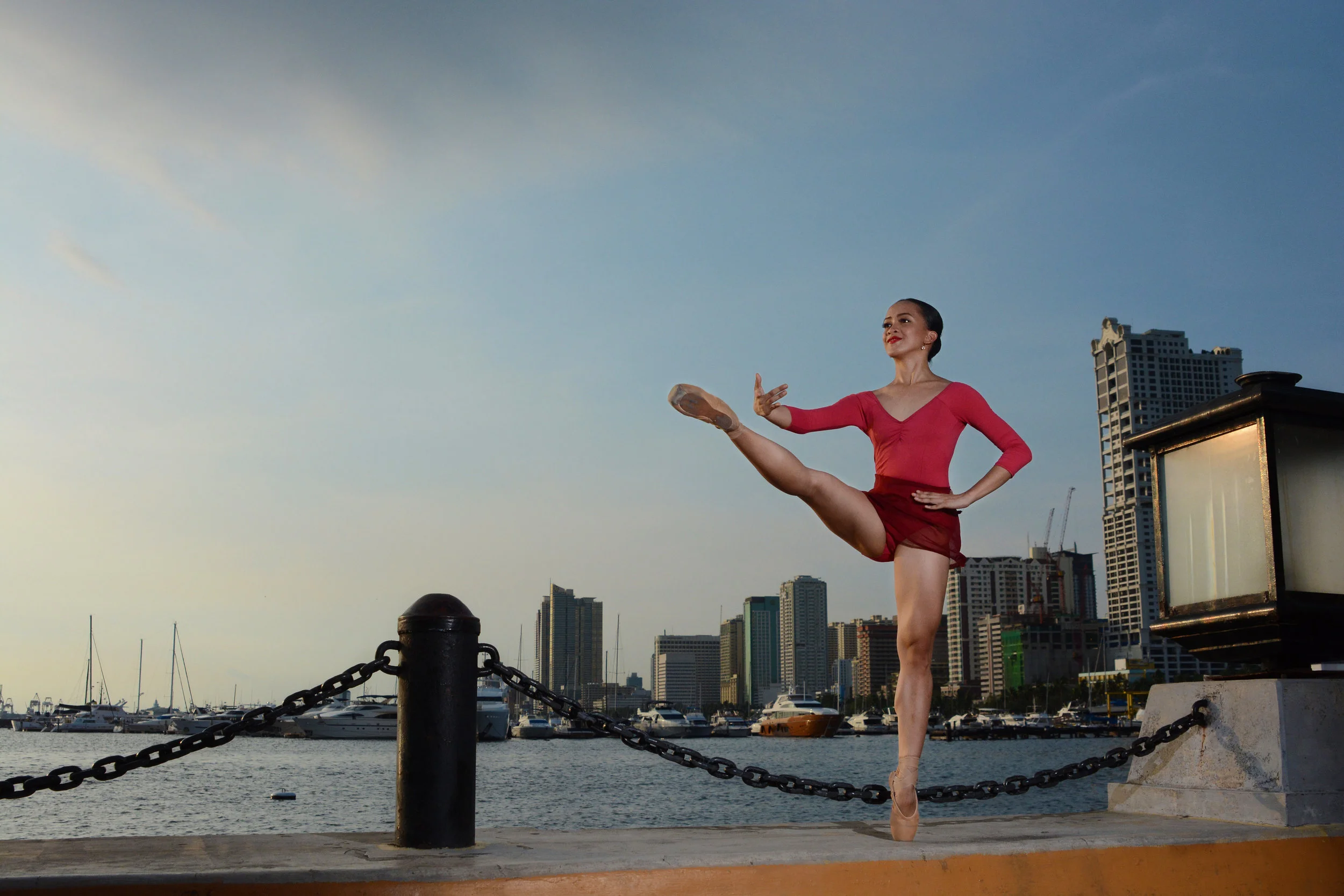 Ballet Dictionary: Développé devant en relevé — Ballet Manila Archives